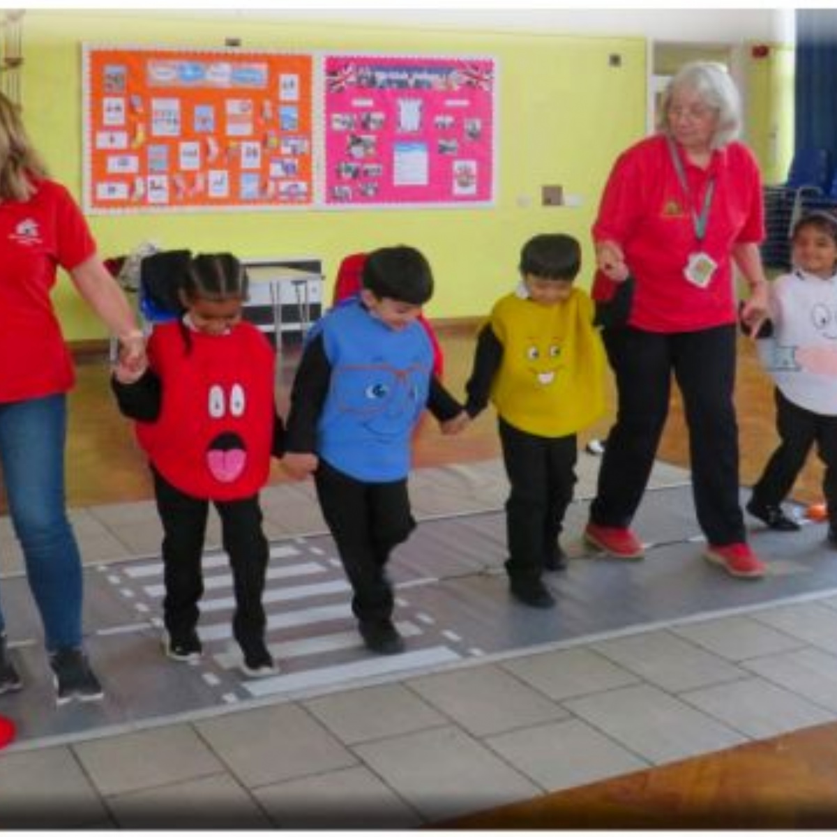Brookside Primary - Practical Pedestrian Training- EYFS and Year 1